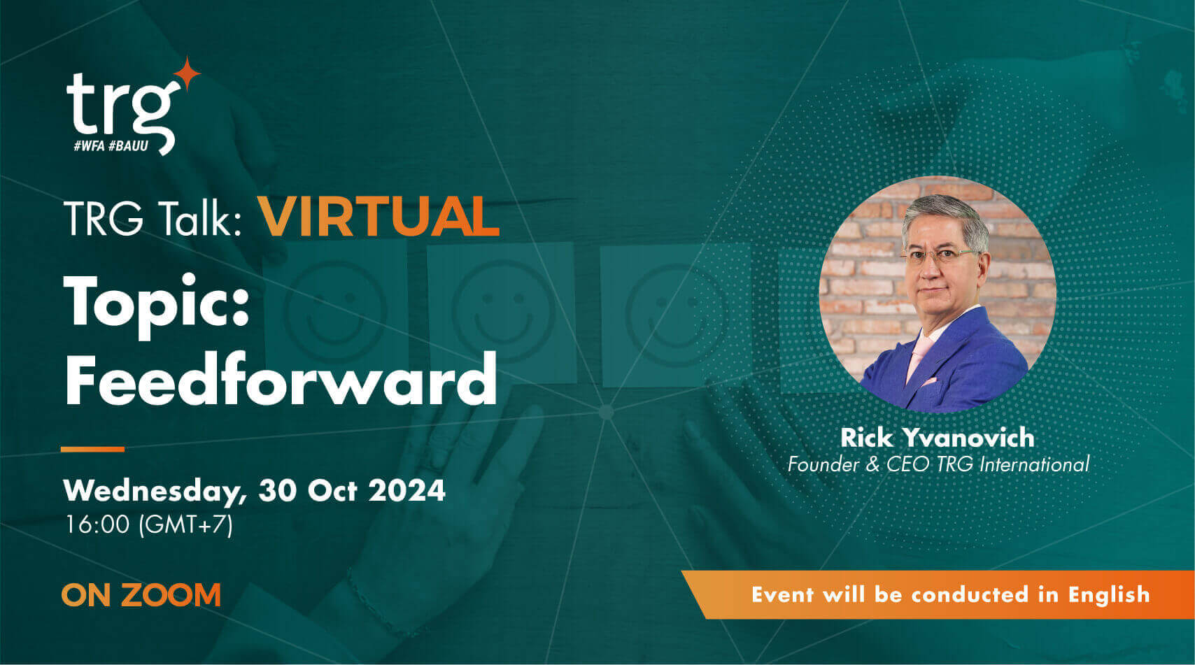 TRG Talk Virtual - Feedforward 30 Oct 2024